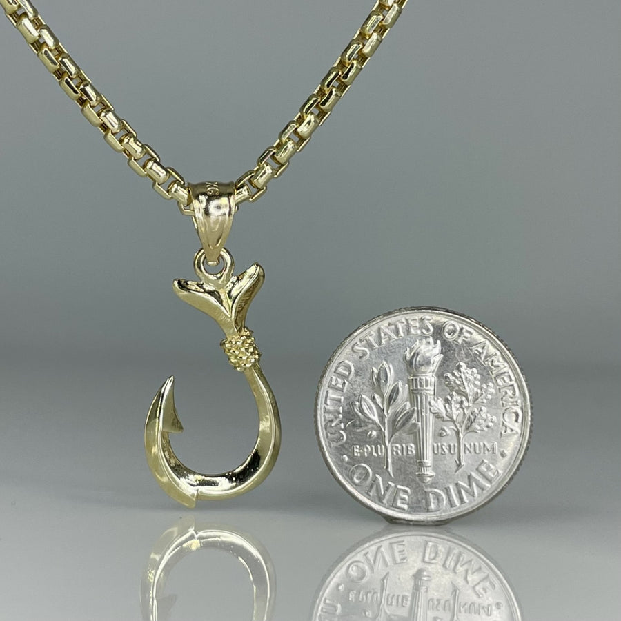 14K Yellow Gold Makau Pendant Necklace – KyleChanDesign