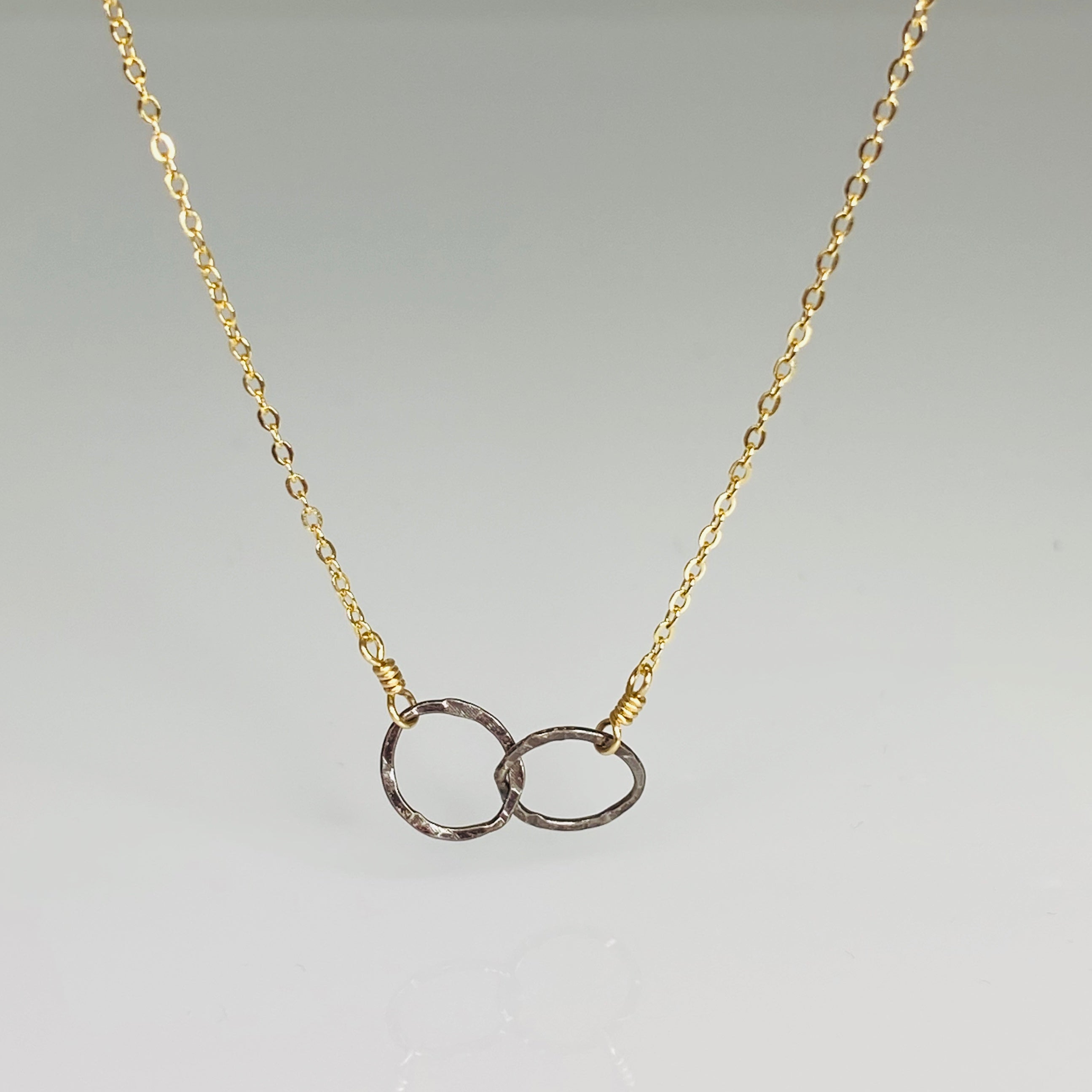 Dual Tone Unity Necklace – KyleChanDesign