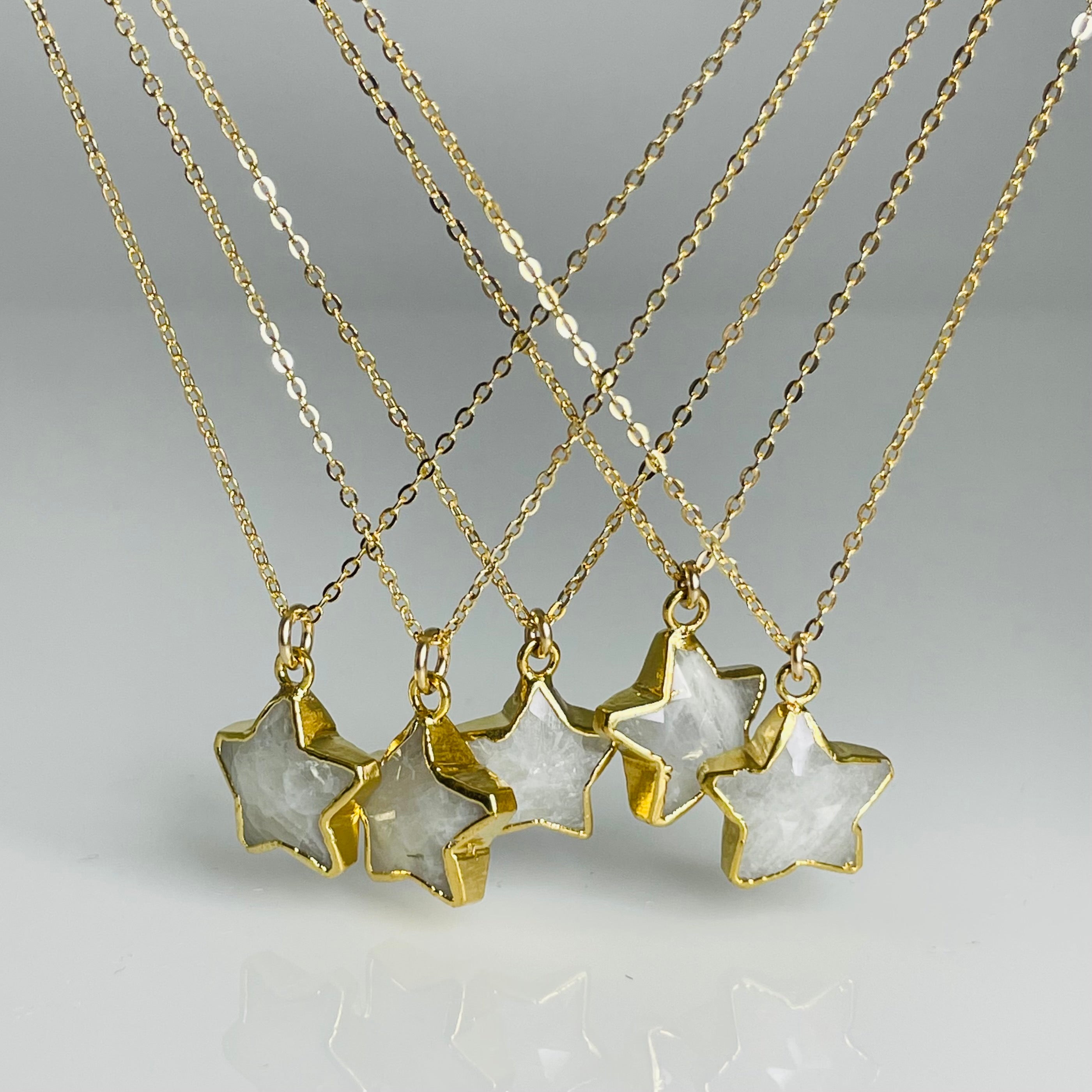 Moonstone Star Necklace – KyleChanDesign