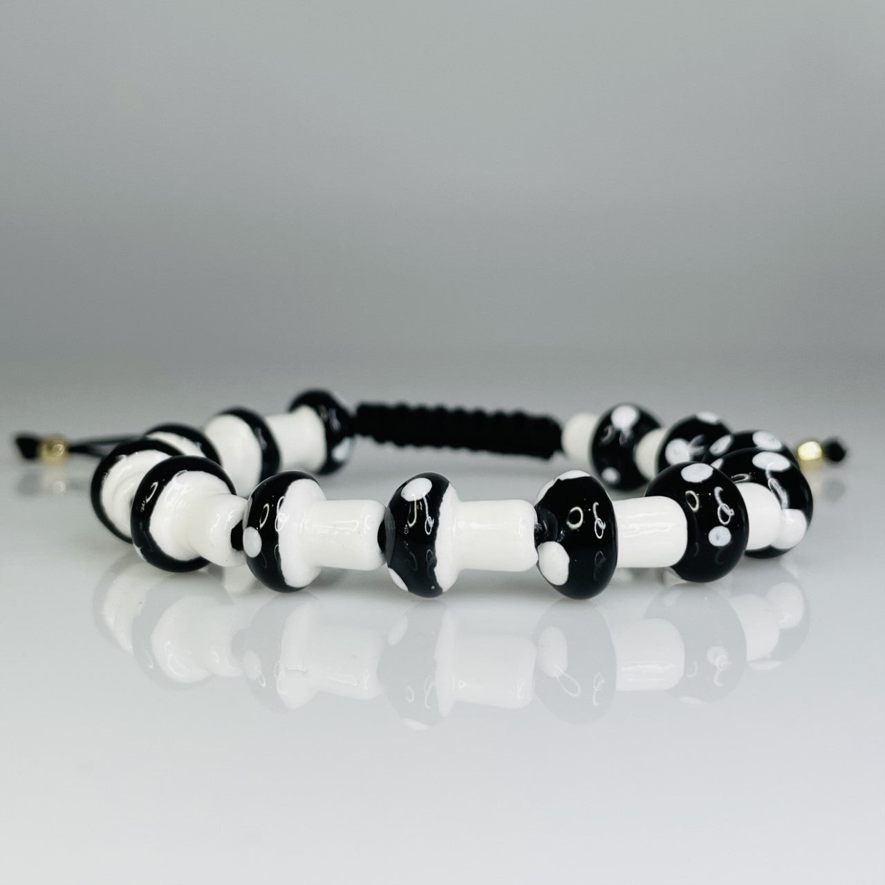 14K Yellow Gold Black Mushroom Bracelet – KyleChanDesign